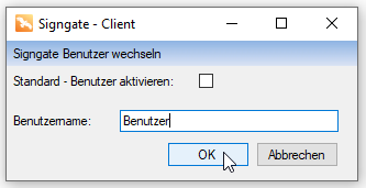 Allgemeine Funktionen | Signgate Dokumentation
